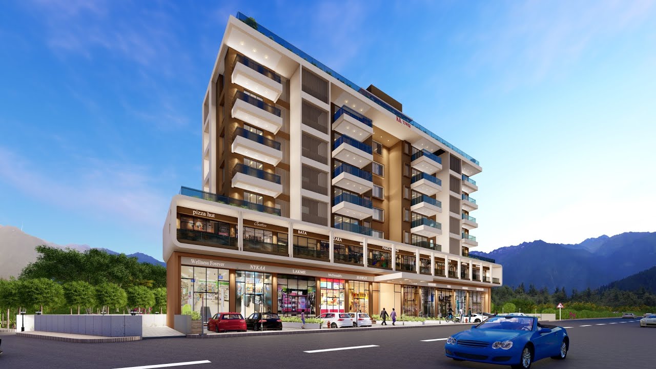 Explore Luxury KK TOWER- interior| 2bhk |3bhk |4bhk| Nashik road ...