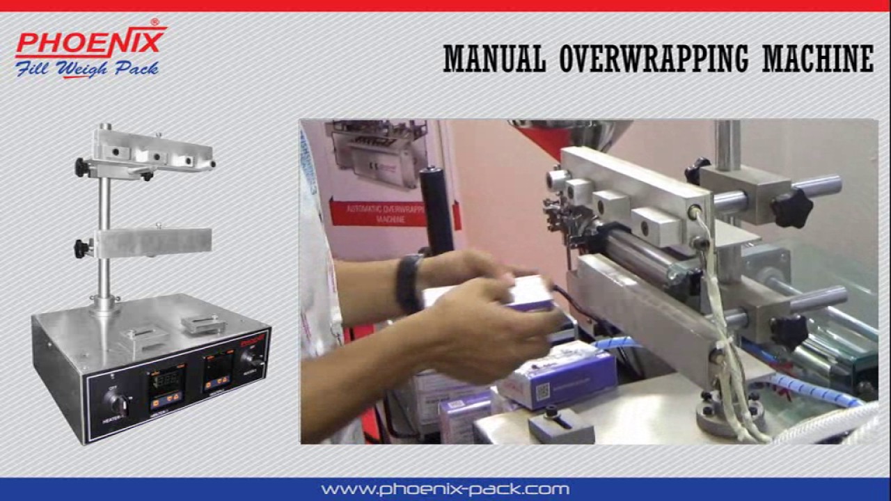 MANUAL OVERWRAPPING MACHINE - YouTube