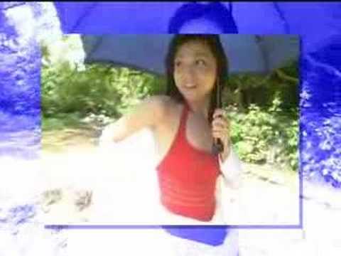 Fumika Suzuki soap bubbles + swimsuit + talk