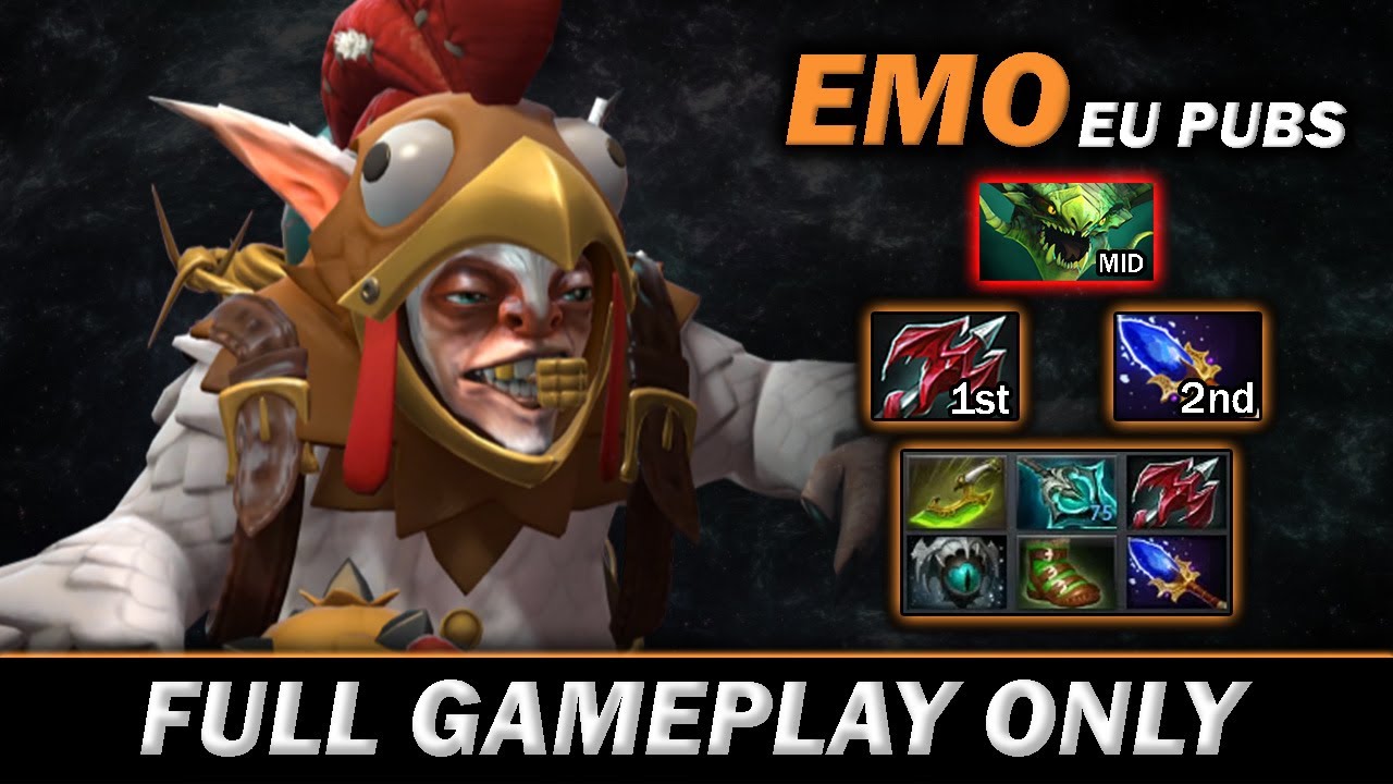 Emo meepo in EU, 1st item Dragon Lance against Viper Mid -Meepo ...