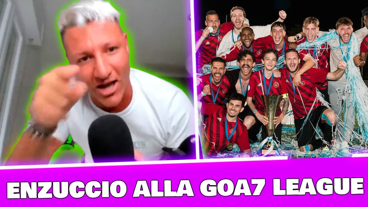 ENZUCCIO annuncia la SUA SQUADRA alla GOA7 LEAGUE 🐐 - YouTube