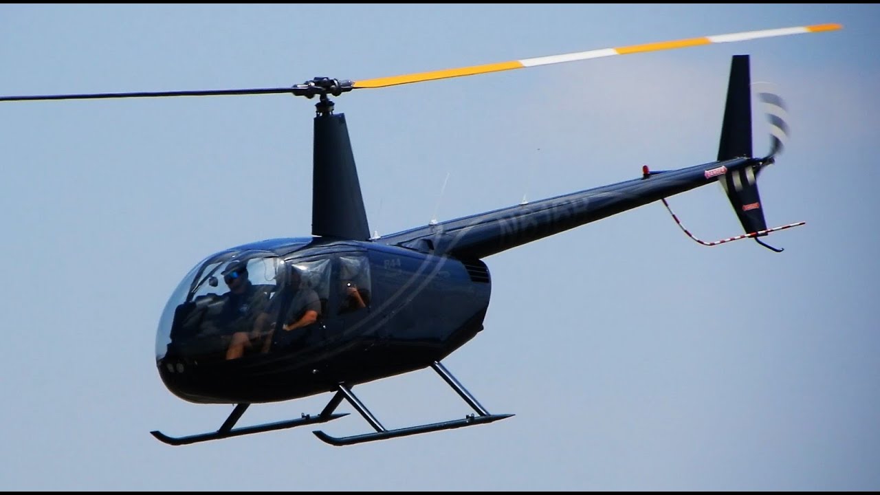 Flight in Robinson R44 Helicopter Day Fullerton Airport Hanger 21 ...