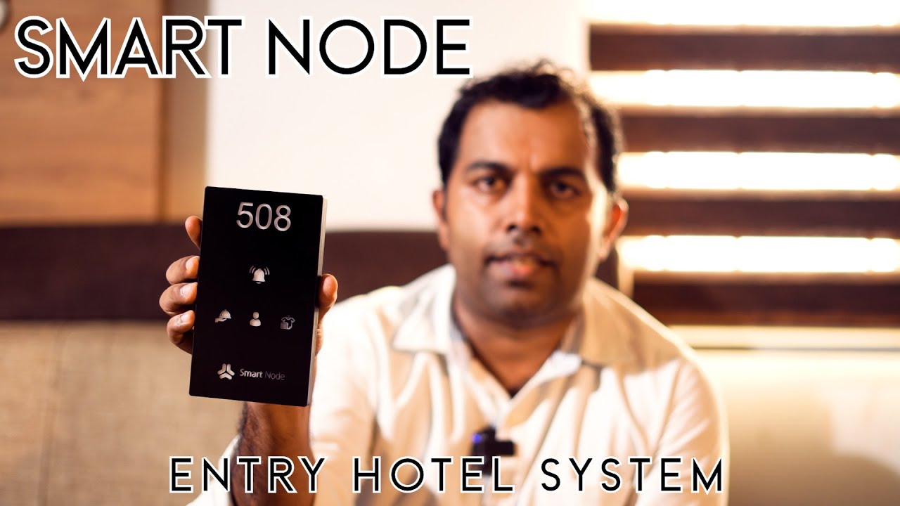Guest room management system-( GRMS) Smart Node Hotel Entry System - made in India - YouTube