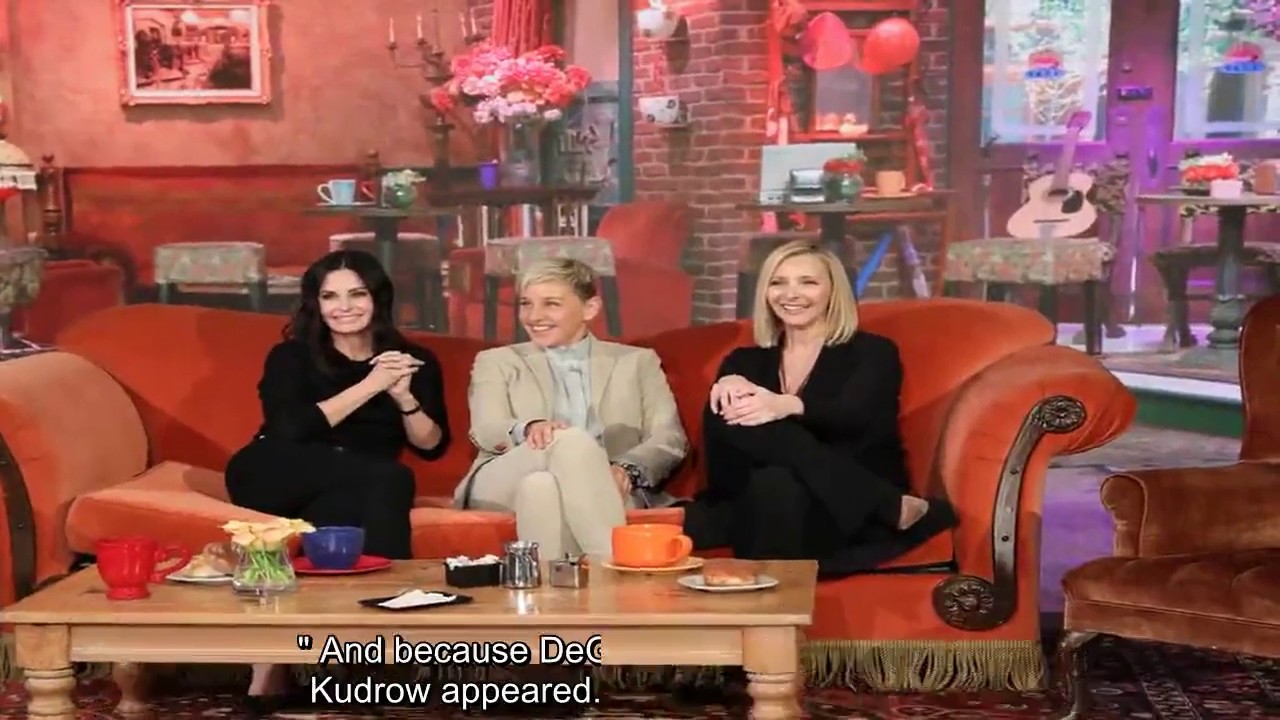 Ellen DeGeneres Staged a Surprise Friends Reunion and Her Audience ...