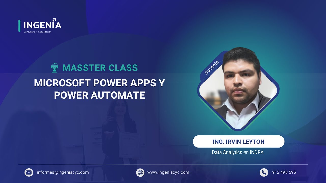 Master Class MICROSOFT POWER APPS Y POWER AUTOMATE - YouTube