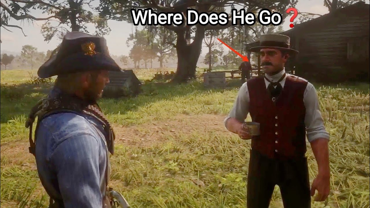 Thats Why Trelawny Disappears All The Time - RDR2 - YouTube