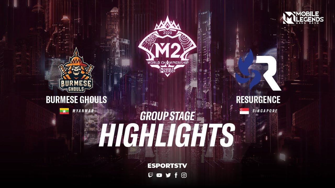 Burmese Ghouls vs RSG Highlights M2 World Championship 2020 | RSG vs ...
