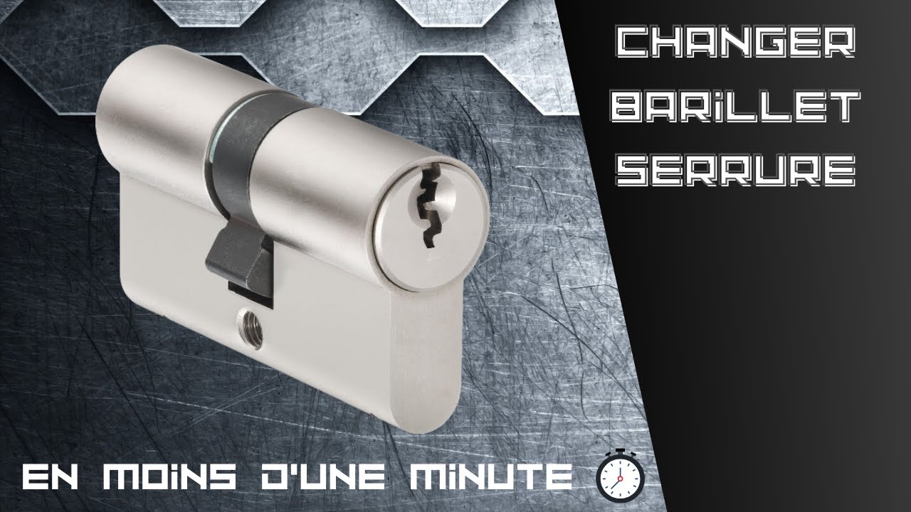 comment changer un barillet en moins d'une minute - YouTube