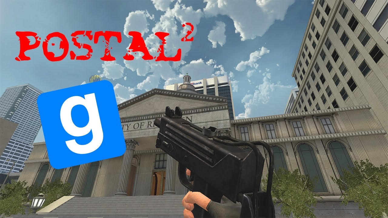 GMOD Realism - Postal 2 - Postal Dude Gets A Job - YouTube