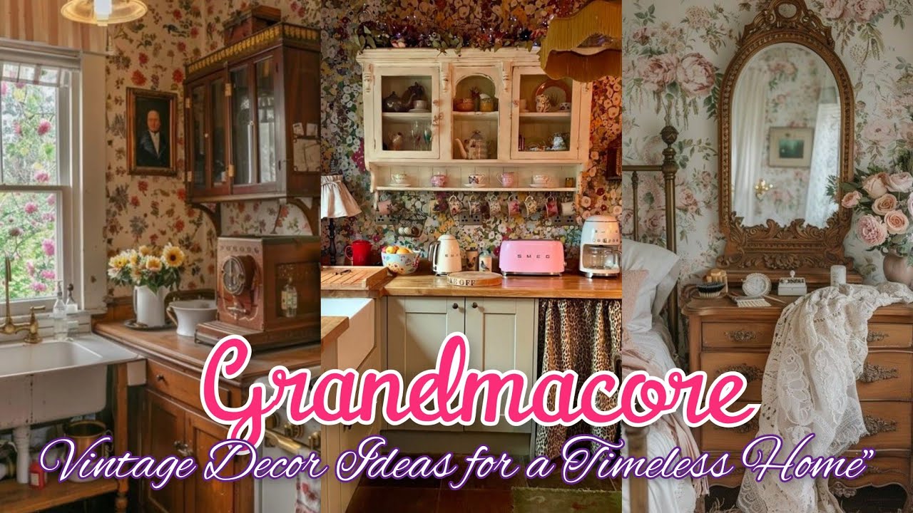🌼🌷Embrace Grandmacore: Cozy Vintage Decor Ideas for a Timeless Home ...