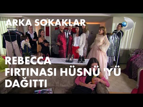Rebecca Fırtınası Hüsnü 'yü Dağıttı | Arka Sokaklar 526. Bölüm