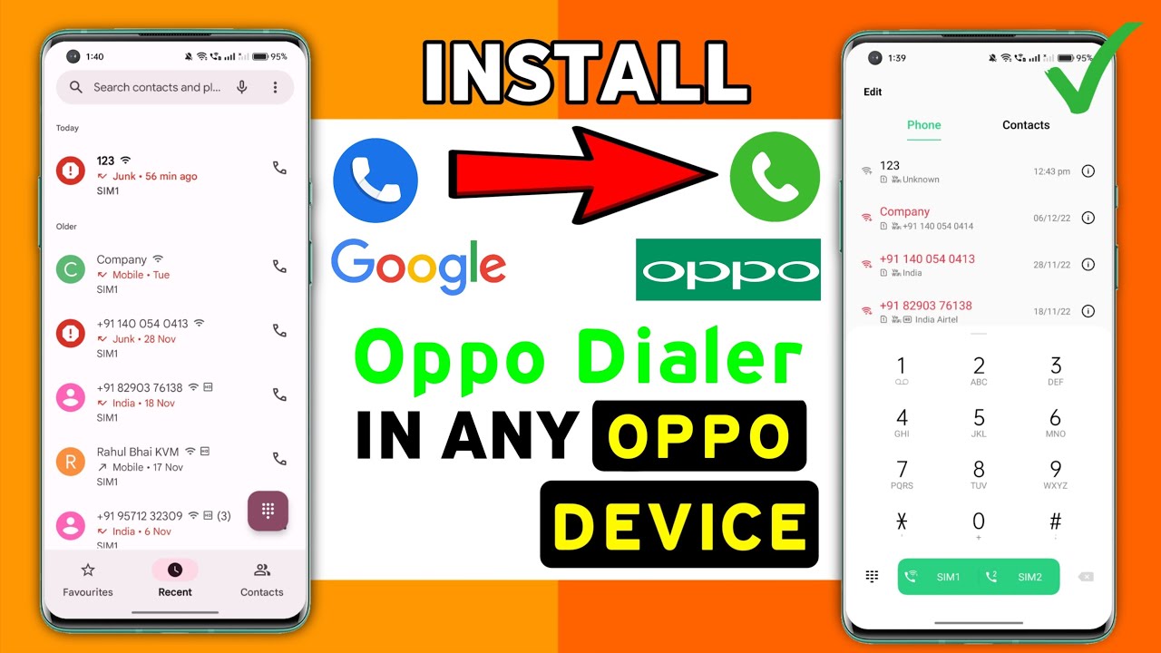 ColorOS Dialer New Update | How To Install Oppo Dialer in All Oppo Reno ...