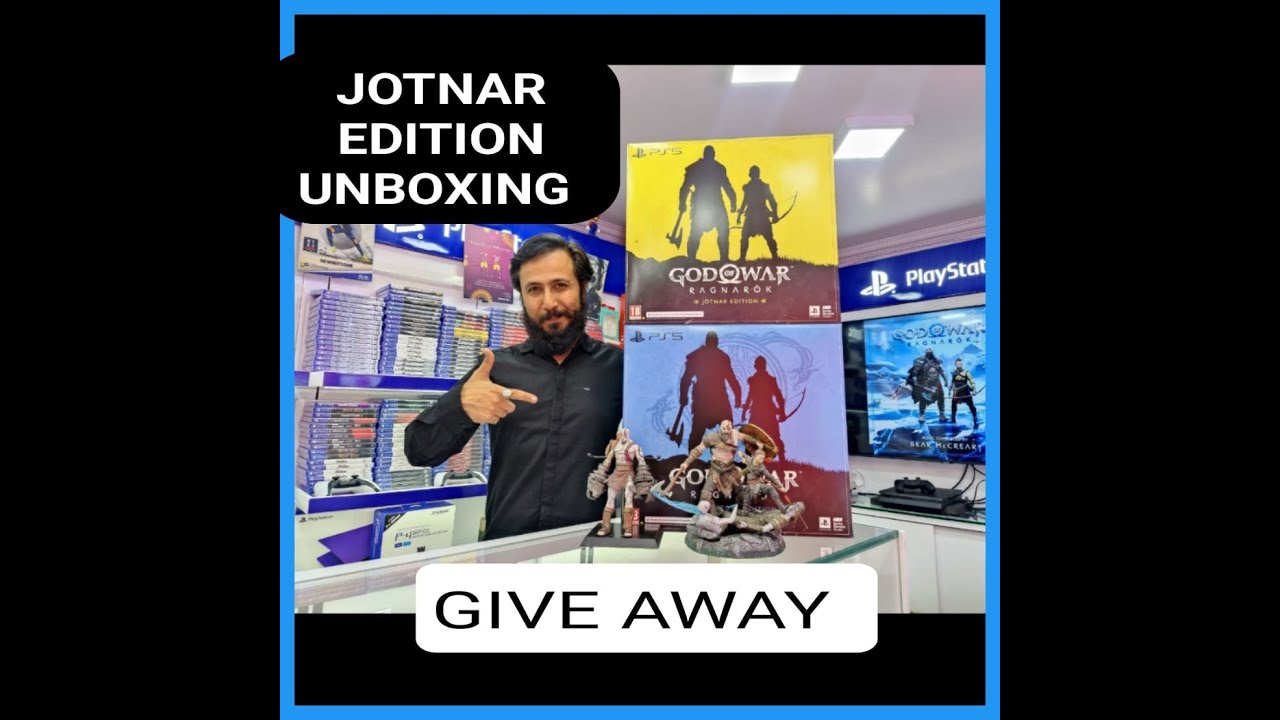 Unboxing Gow Ragnarok Jotnar Edition + Giveaway for Subscribers of ...