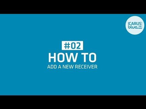 ICARUS blue BASIC - How To #02 - Add a new receiver