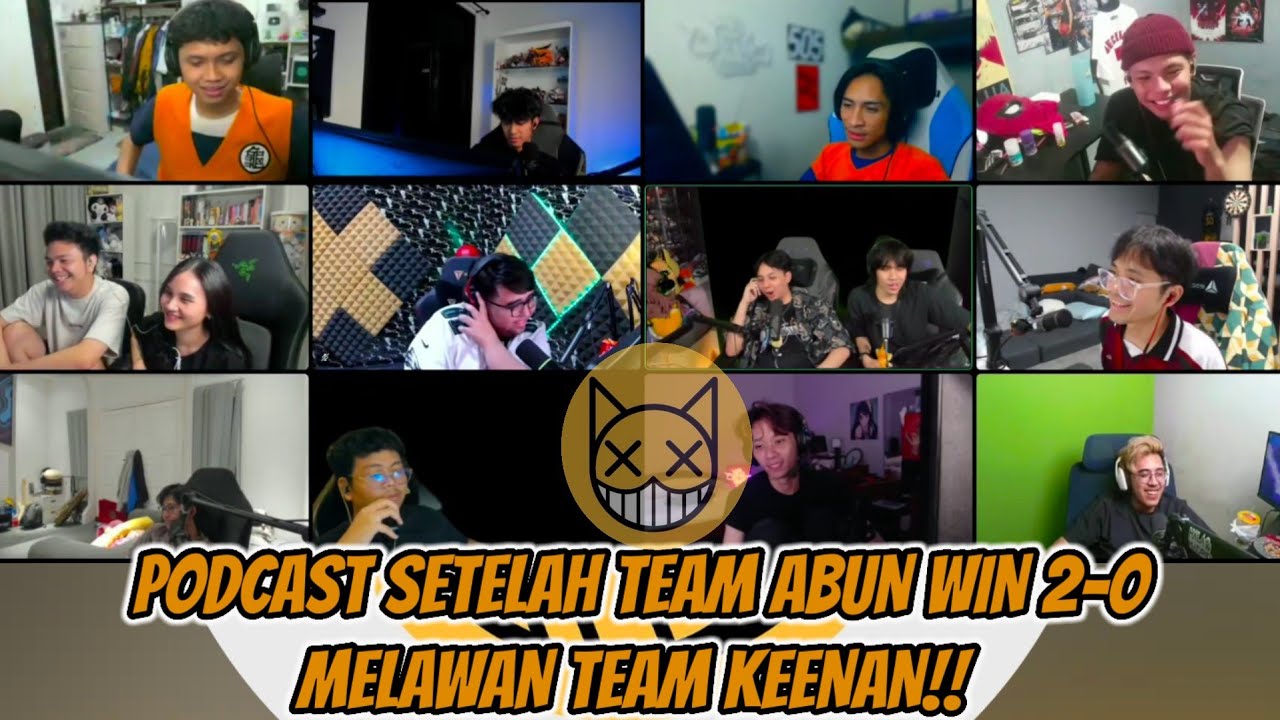 Sesi interview dan podcast tim abun dan tim keenan serta var al pisoin ...
