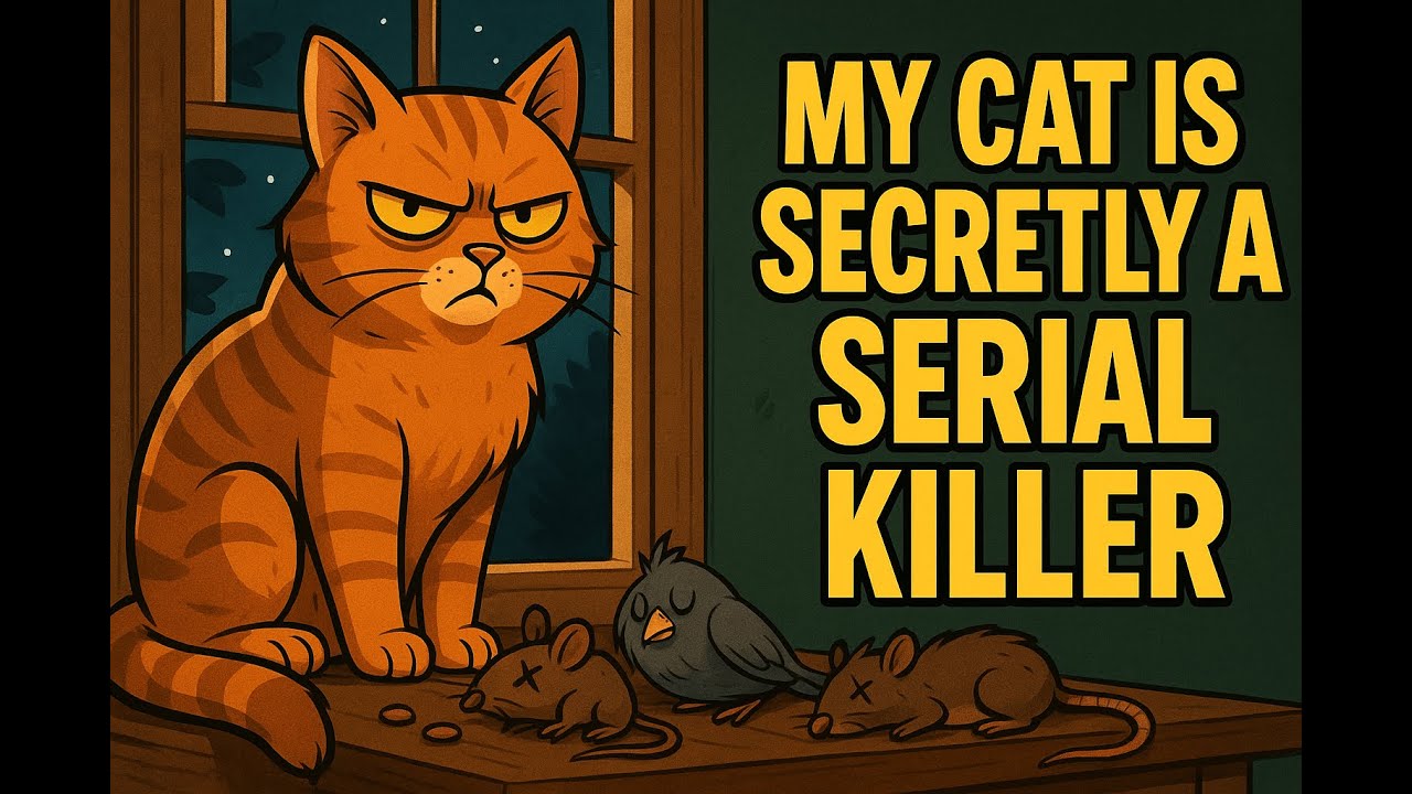 😼🎸 My Cat Is Secretly a Serial Killer | Funny Pet Song 🎶😂 - YouTube