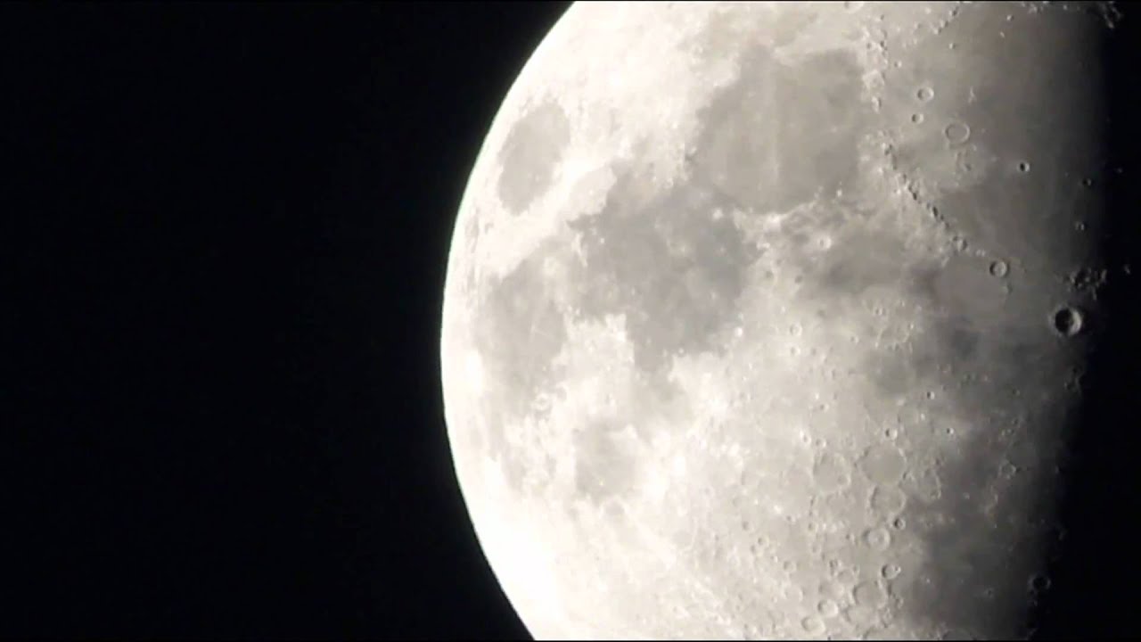 Moon 12th April 2011 - YouTube