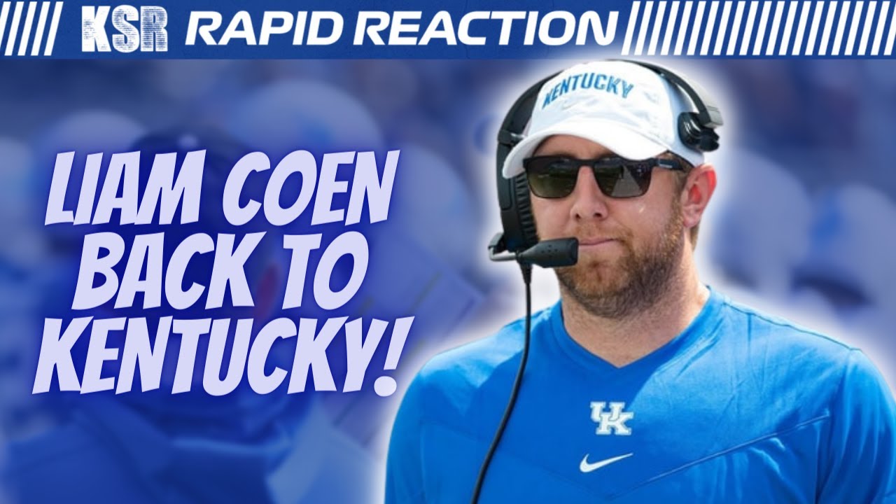 LA Rams Offensive Coordinator Liam Coen Returns to Kentucky Football ...