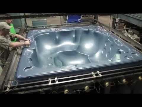 How an Acrylic Hot Tub Shell is Made.m4v - YouTube