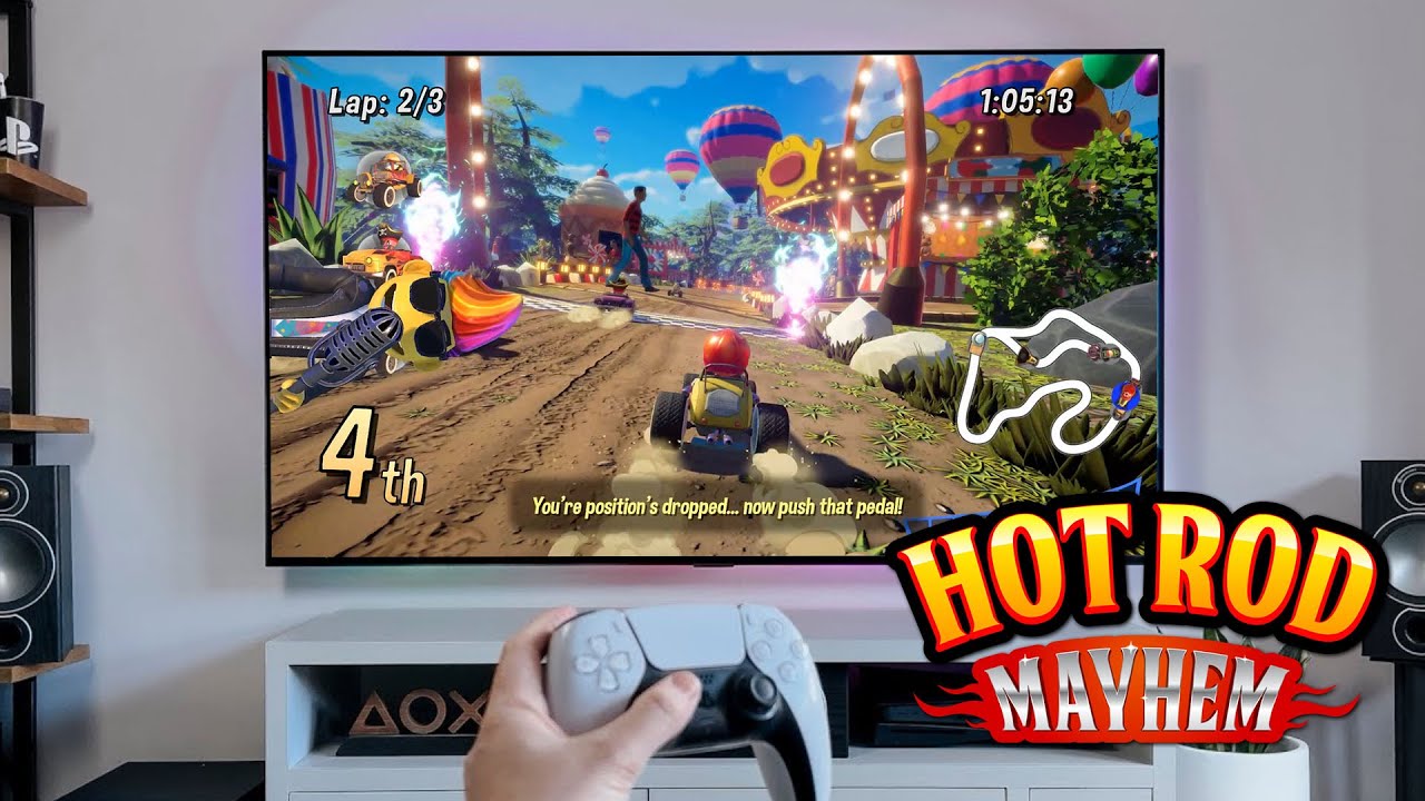 From Last to First in Hot Rod Mayhem — Kart Chaos Unleashed! - YouTube