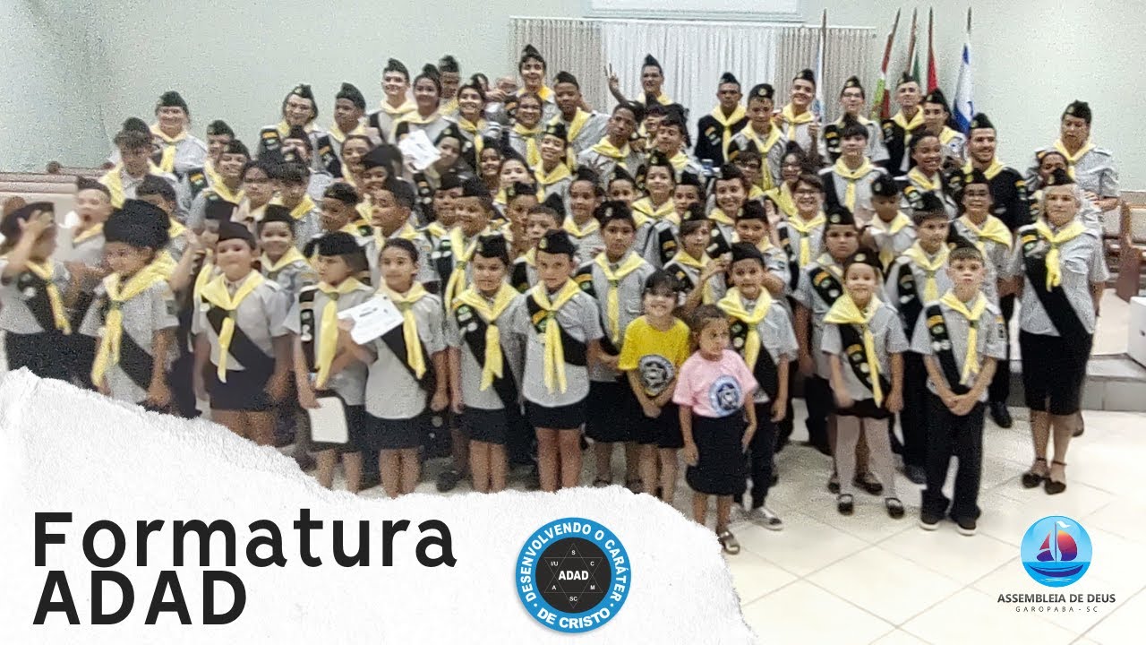Formatura ADAD - AD Garopaba - YouTube