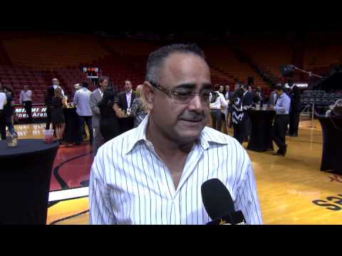 Ray Khan Interview at Miami Heat Event - YouTube