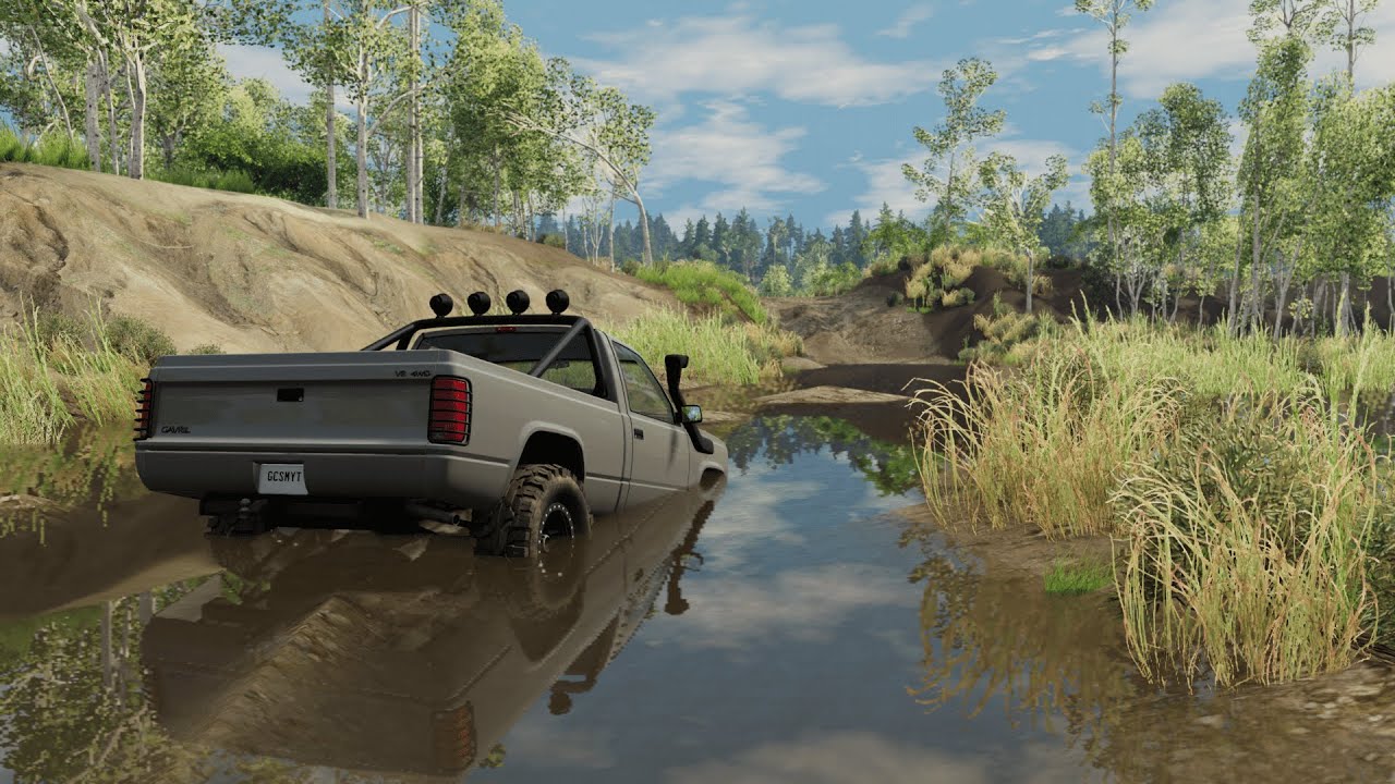 Going Mudding in BeamNG Drive | Thrustmaster TX Gameplay - YouTube