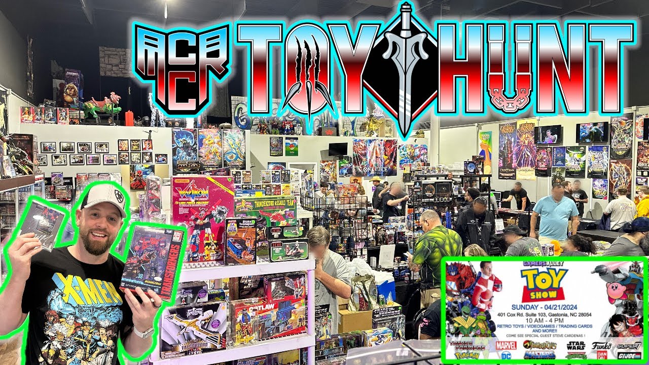 Gamers Alley Toy Show TOY HUNTING + Toy Haul & Video Games - YouTube