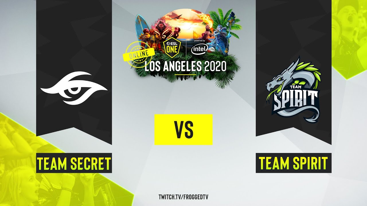 [ESL One LA] Team Secret vs Team Spirit - Group Stage - Game 1 - YouTube