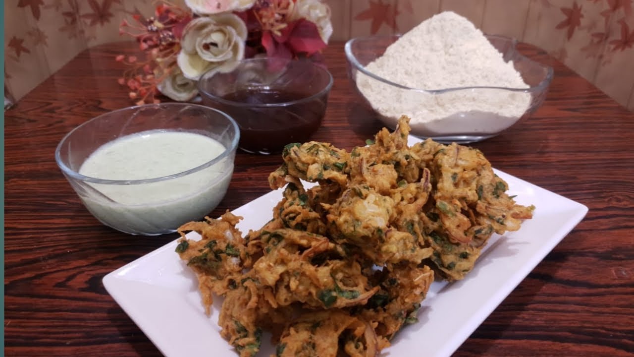 Street style vegetable pakoda with homemade pakoda mix || # ...