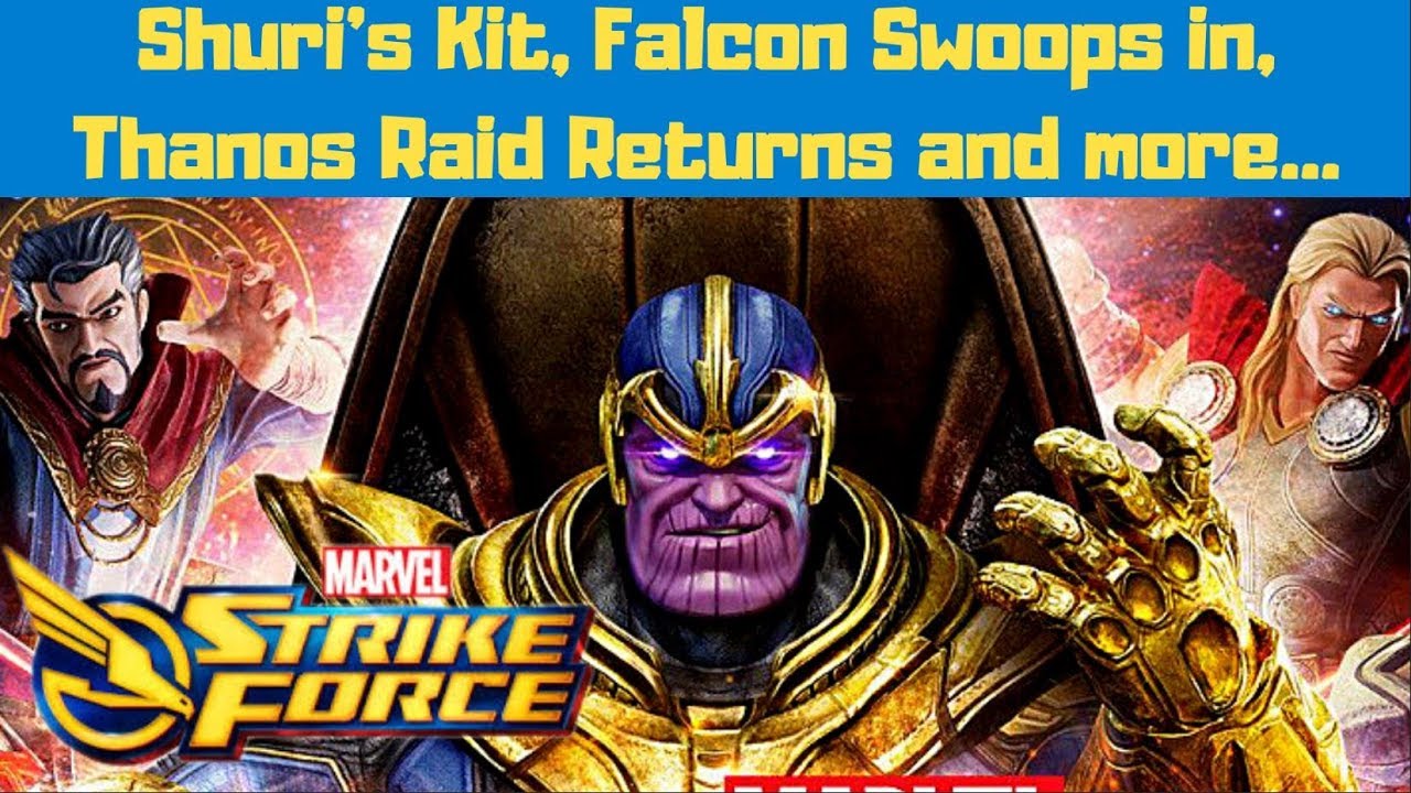 New Characters and Thanos Returns! | Marvel Strike Force | MSF - YouTube