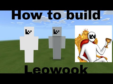How to build Leowook in minecraft - YouTube