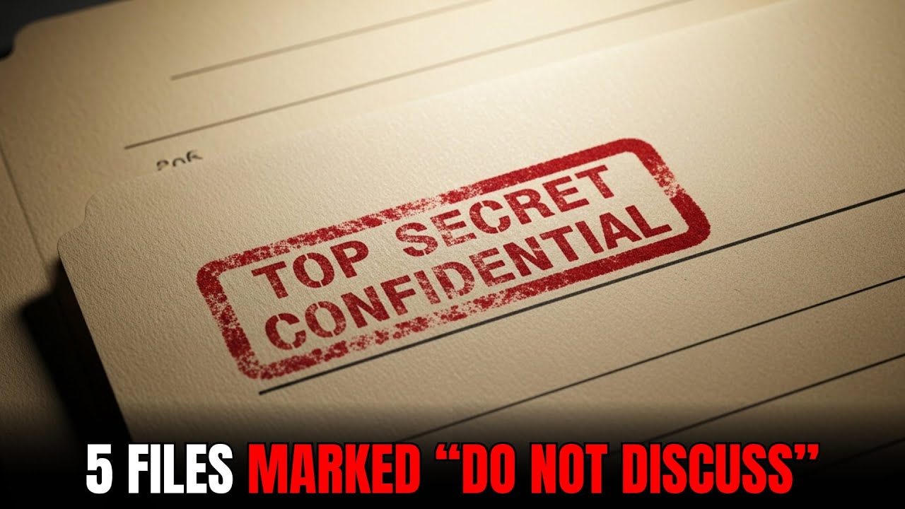 5 Files Marked “Do Not Discuss” - Classified Files - YouTube