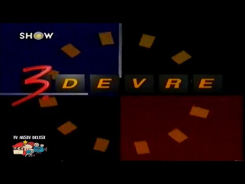 3. Devre Show tv 26.03.1995 Pazar Yayını + Reklamlarıyla