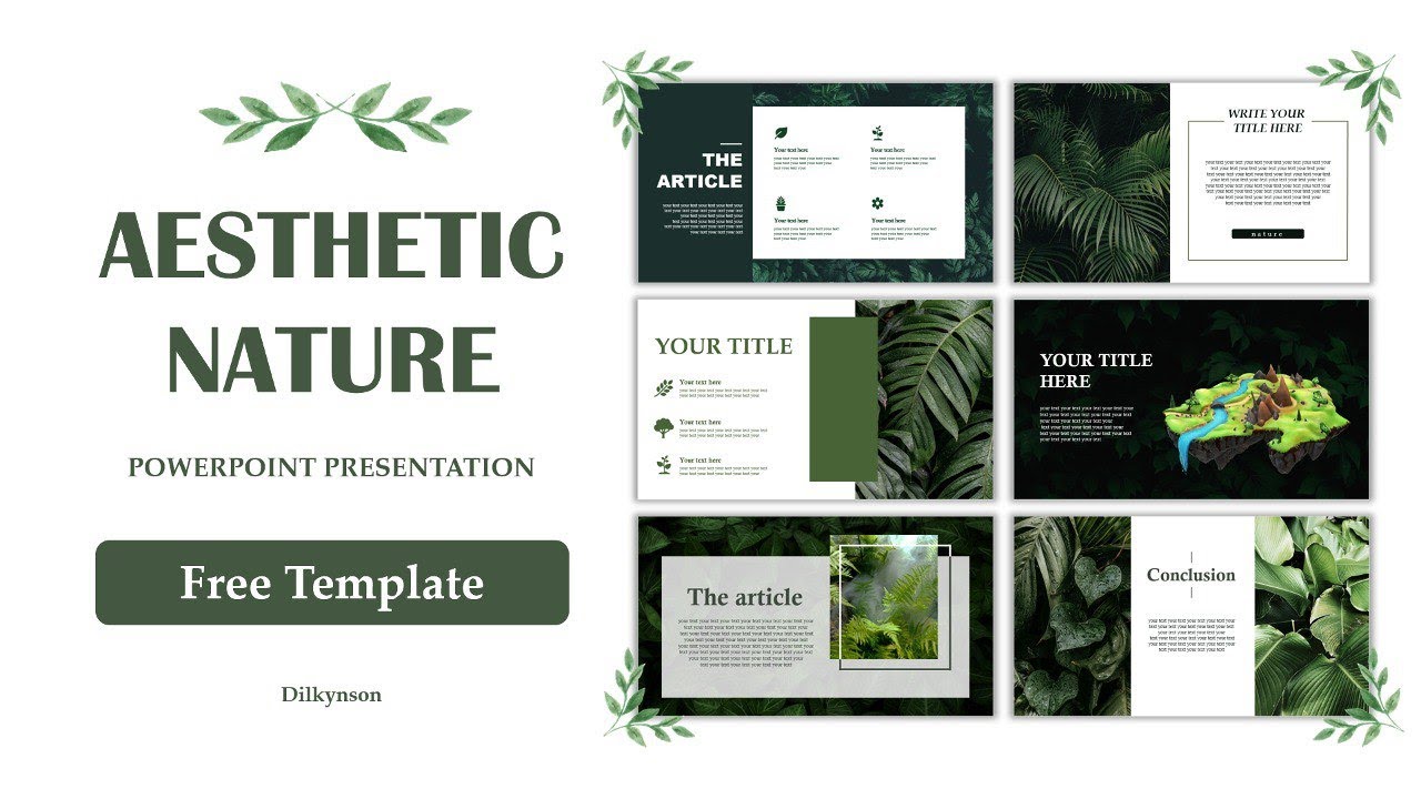 Nature Powerpoint Template