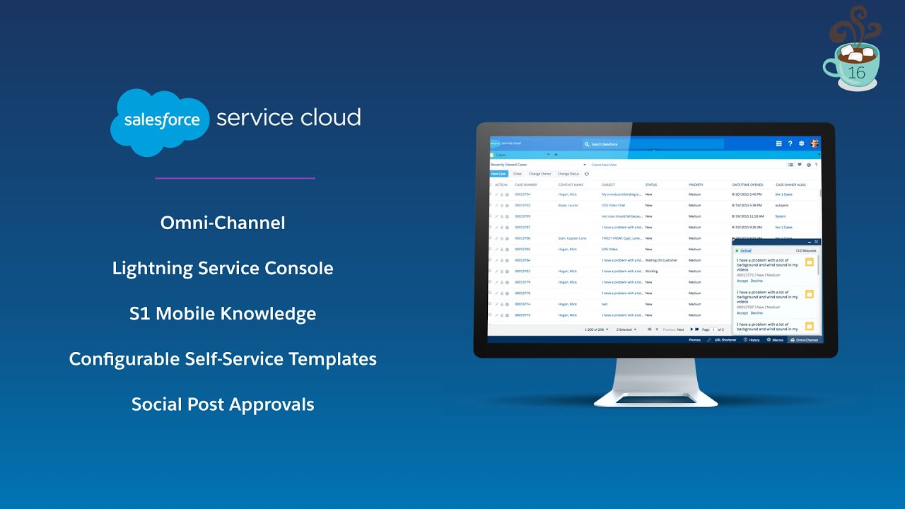 Service Cloud – Winter ’16 New Features - YouTube