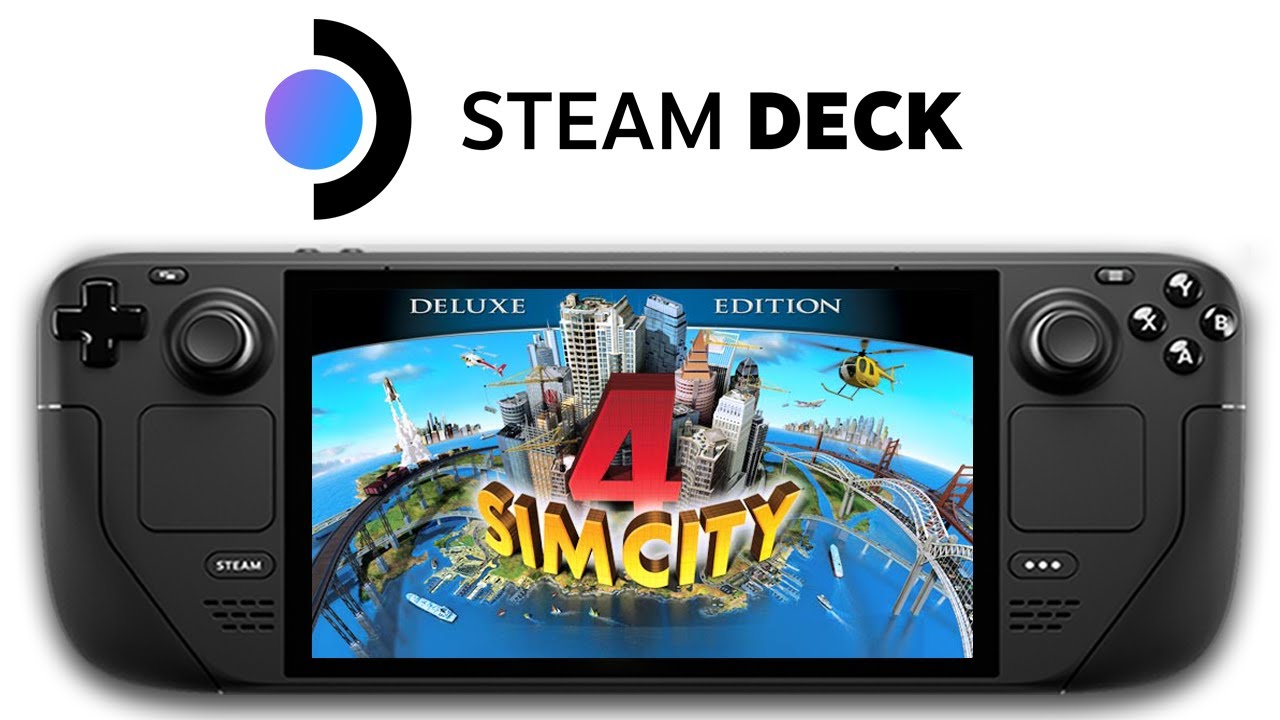 Sim City 4 Steam Deck - YouTube