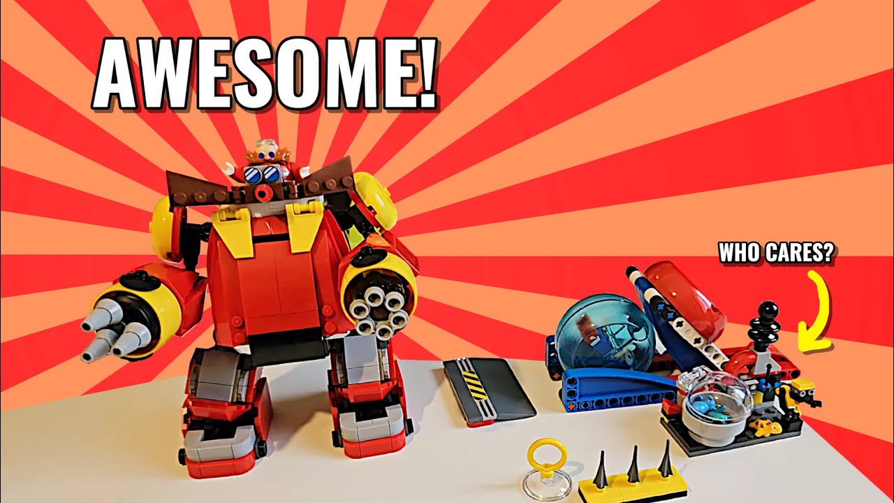 Building the Dr Robotnik Robot Man | Grax Builds Sonic vs Dr Eggman's ...