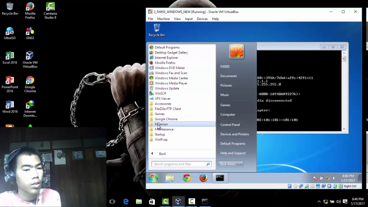 Membuat Server Honeypot dengan menggunakan kfsensor dan nmap - YouTube