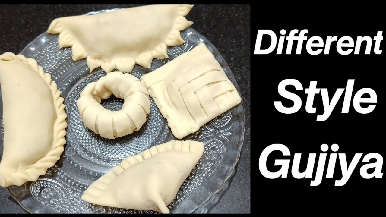 Gujiya design ideas| इस festival में बनाए नए डिजाइन की गुजिया - YouTube