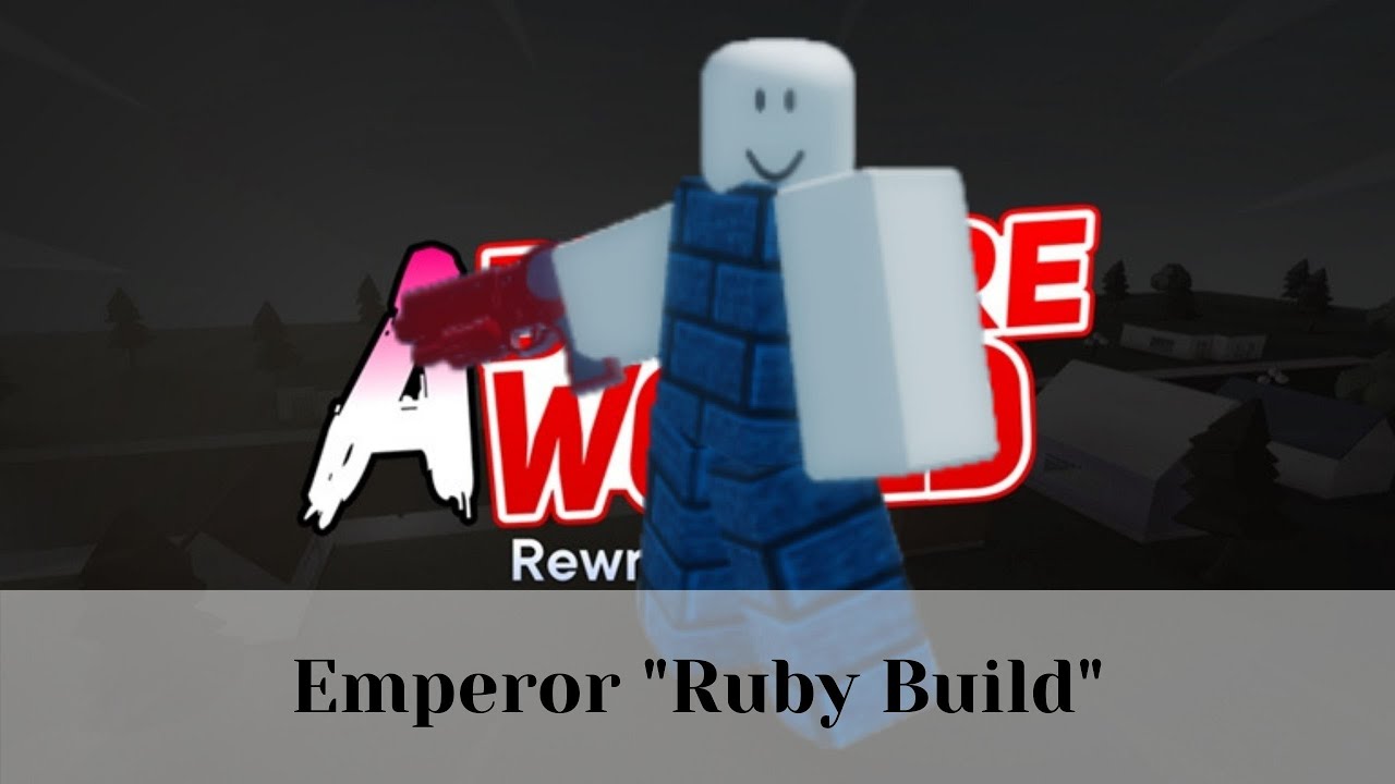 Emperor "Ruby Build" | Roblox A Bizarre World: Rewritten Demo - YouTube