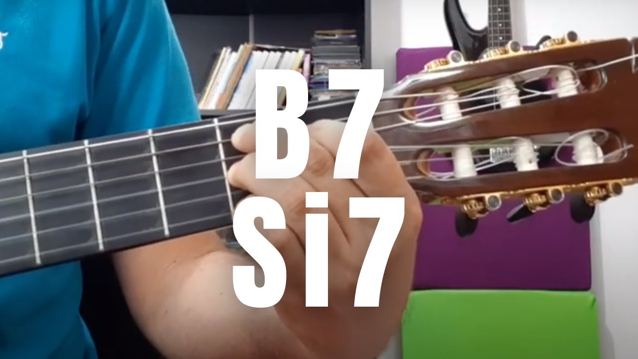 Acorde B7 En Guitarra Cómo Se Construyen Los Acordes De Guitarra