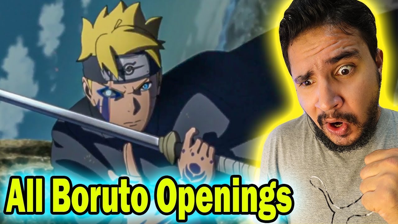 Boruto Openings (1-12) reaction - YouTube