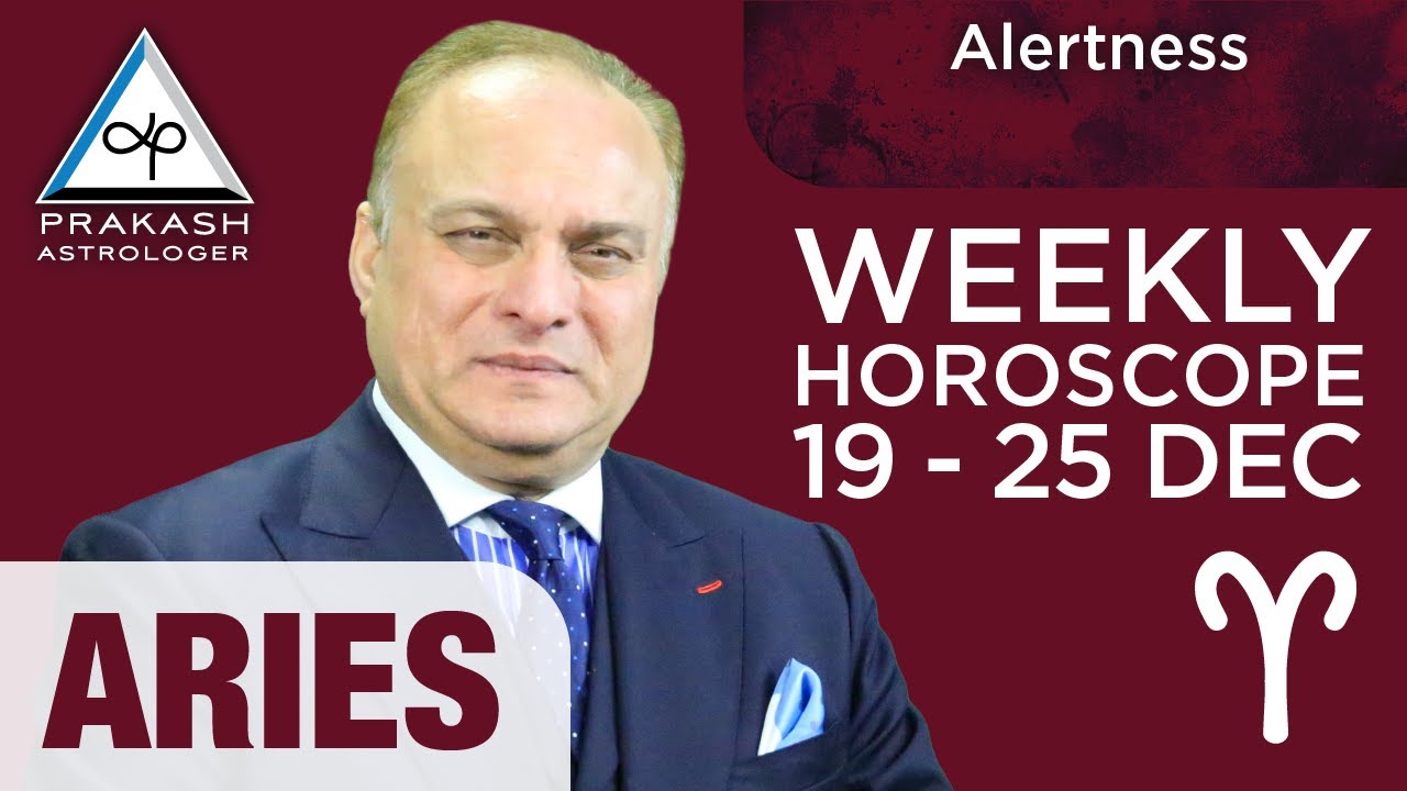 Aries Weekly Horoscopes Video For 19th December 2022 | Preview - YouTube