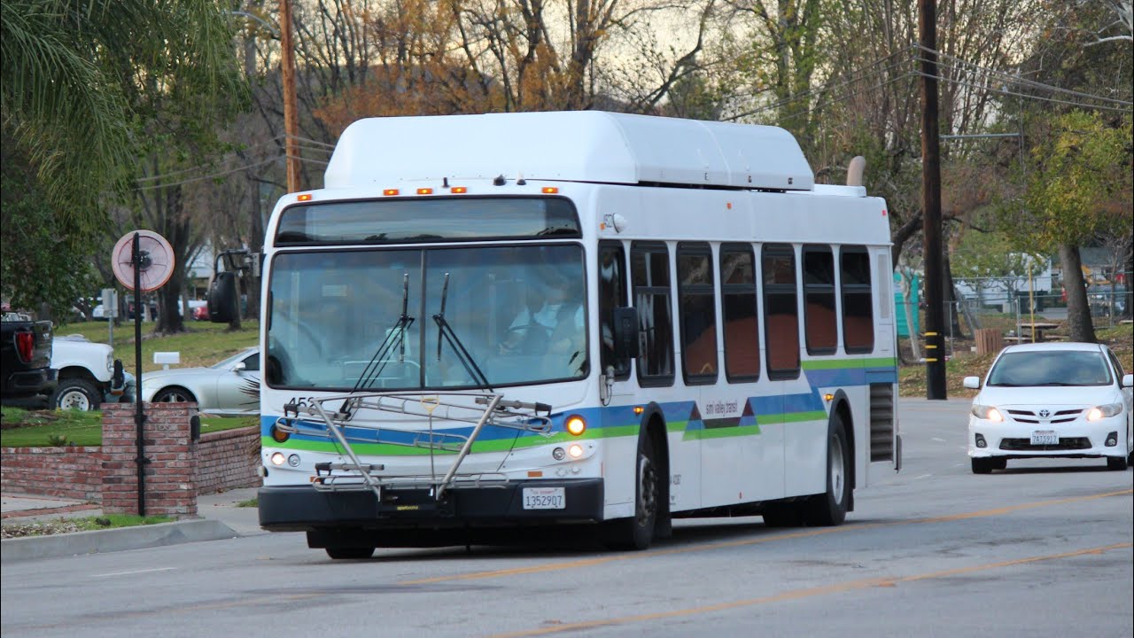 Simi Valley Transit 2011 New Flyer C40LFR #4527 - YouTube