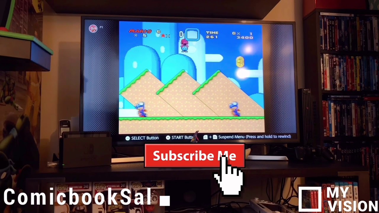 Nintendo Switch Super Mario world Gameplay! - YouTube