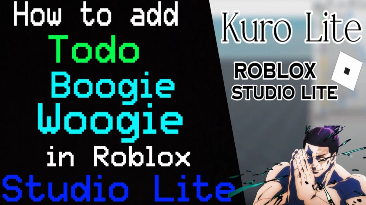 Tutorial How to add Todo Boogie Woogie Ability in Studio Lite - YouTube