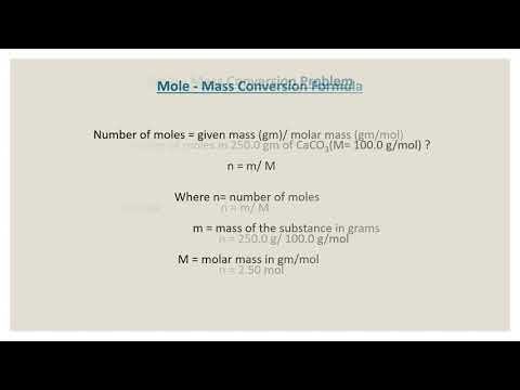 NY Regents Chemistry Review: The Mole Concept - YouTube