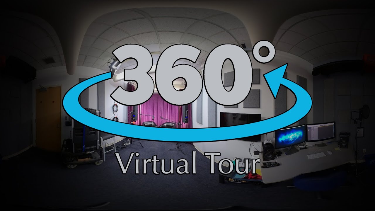Media Services 360° studio virtual tour - YouTube