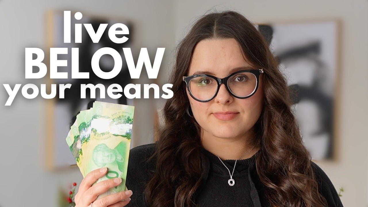 4 Easy Tips for Living Below Your Means - YouTube
